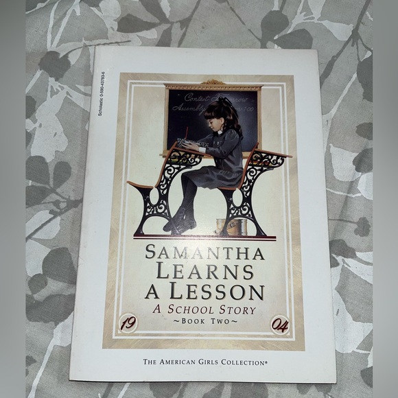 American Girl | Other | Samantha Learns A Lesson A School Story Book ...